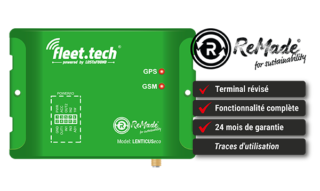 Appareil terminal LENTICUSeco de la série ReMade, avec 24 mois de garantie - fleet.tech